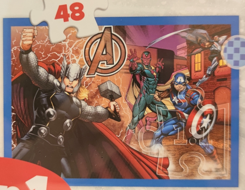 Avengers 4in1 Puzzle » Sun-side-store