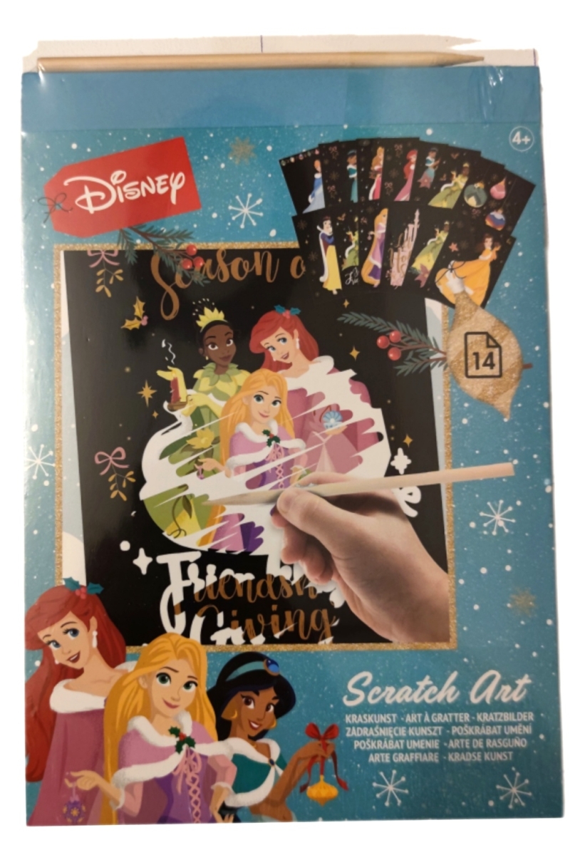 Princess Scratch Art Block » Sun-side-store